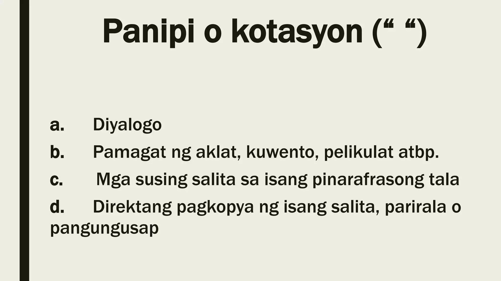 Wastong paggamit ng mga bantas | PPTX