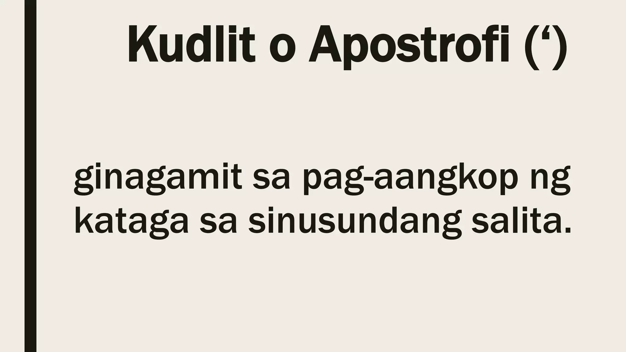 Wastong paggamit ng mga bantas | PPTX