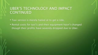 Was Uber a Disruptive Technology? | PPTX