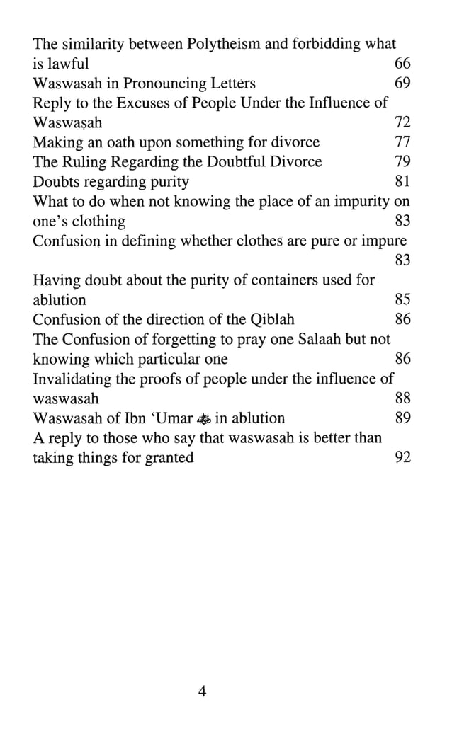 Waswasah (Whispering of Satan) | PDF