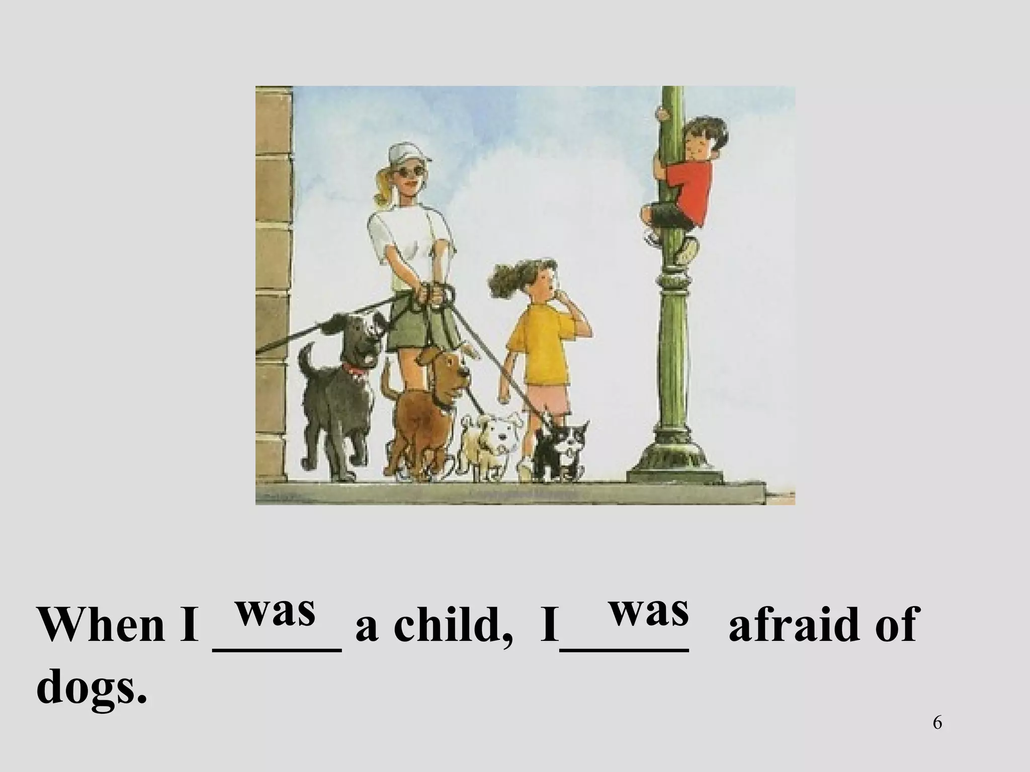 Past of the Verb to be - Was/ Were | PPT