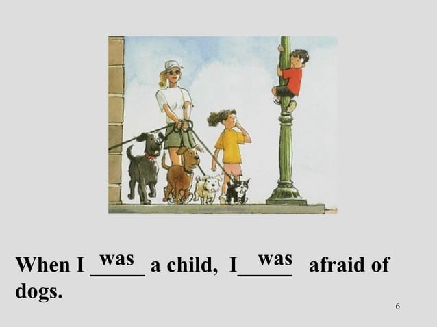 Past of the Verb to be - Was/ Were | PPT