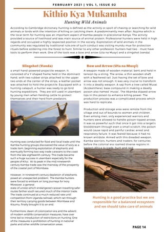 Wasya Wa Mukamba February Edition | PDF