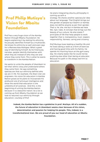 Wasya Wa Mukamba February Edition | PDF