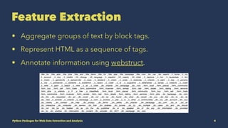 Python Packages for Web Data Extraction and Analysis | PPT