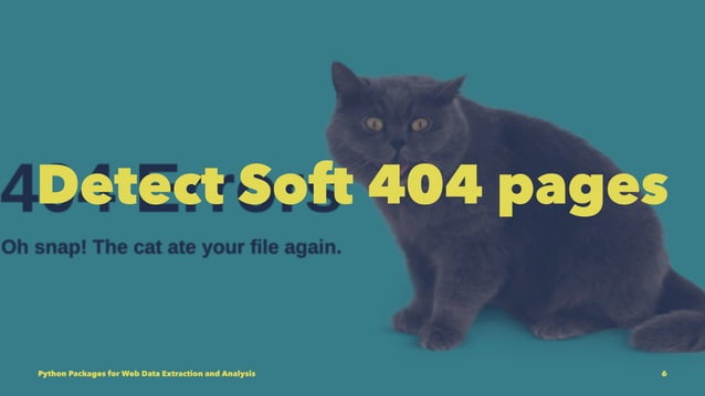 Python Packages for Web Data Extraction and Analysis | PPT