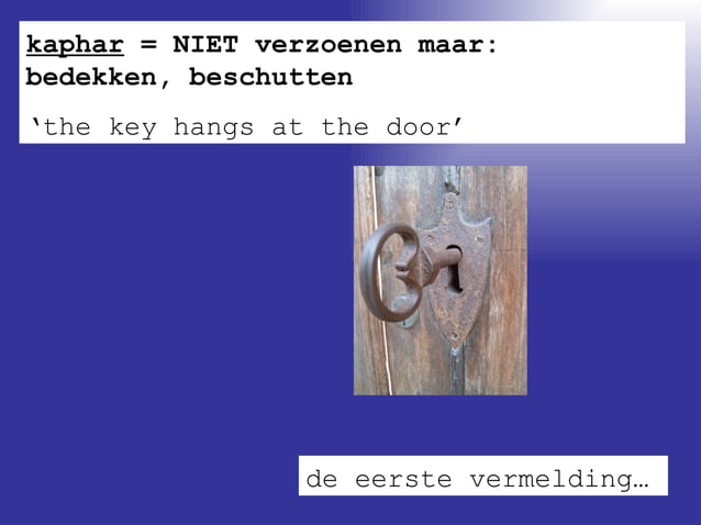 Wat is verzoening? | PPT