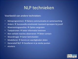 Wat kun je met NLP? | PPS