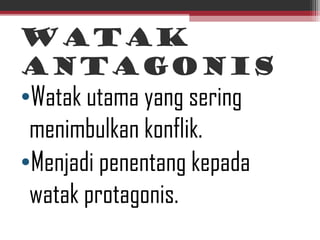 Watak dan perwatakan hikayat indera nata | PPT