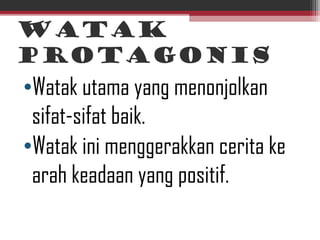 Watak dan perwatakan hikayat indera nata | PPT