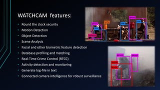 Watchcam Intelligent Video Analytics | PPT