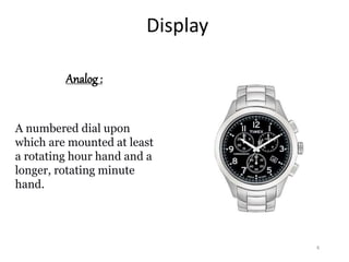 Watches presentation | PPT | Free Download