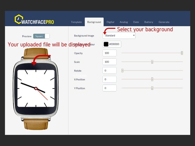 WatchfacePRO - How to make your own watchface | PPT