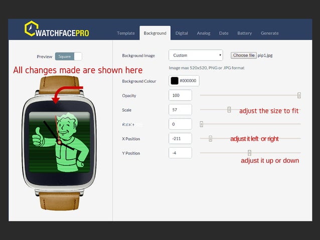 WatchfacePRO - How to make your own watchface | PPT