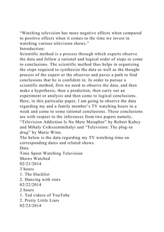 Watching television has more negative effects when compared to po.docx