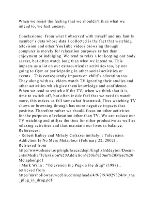 Watching television has more negative effects when compared to po.docx