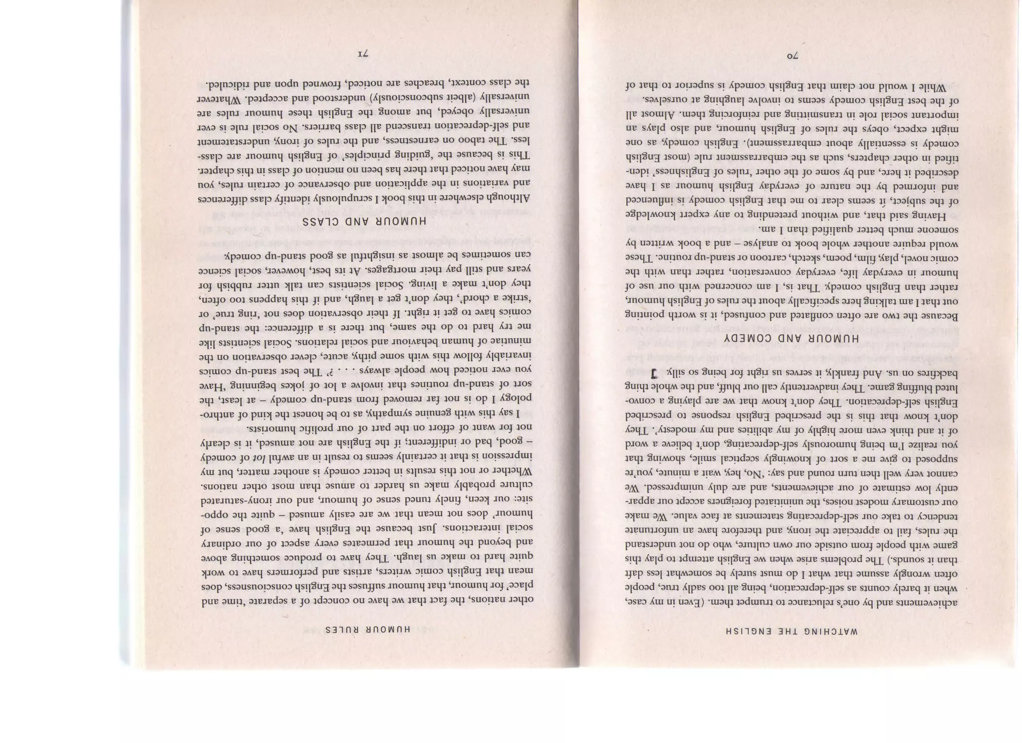 Watching the english, the self deprecation rule | PDF