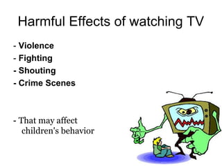 Benificial & harmful in Watching tv (must see this) | PPT