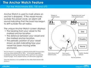 AIS WatchMate 850 Transponder Introduction | PPT