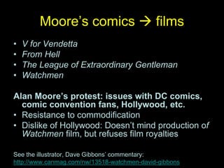 Watchmen by Alan Moore: Introduction and context | PPT