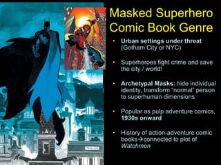 Watchmen by Alan Moore: Introduction and context | PPT