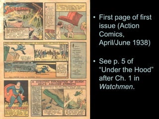 Watchmen by Alan Moore: Introduction and context | PPT