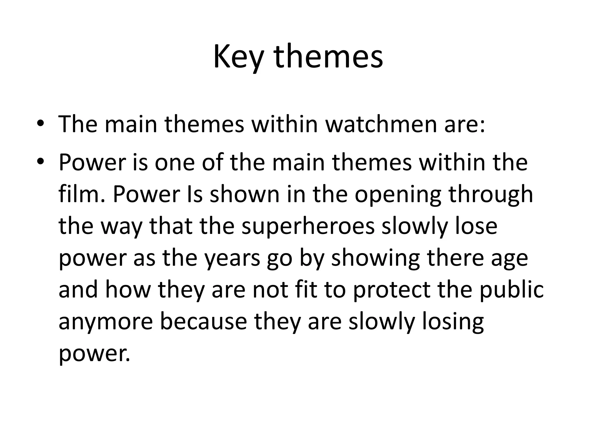 Watchmen+movie+intro+powerpoint | PPTX