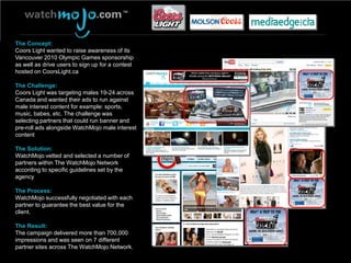 WatchMojo Case Studies | PDF