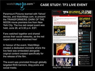 WatchMojo Case Studies | PDF