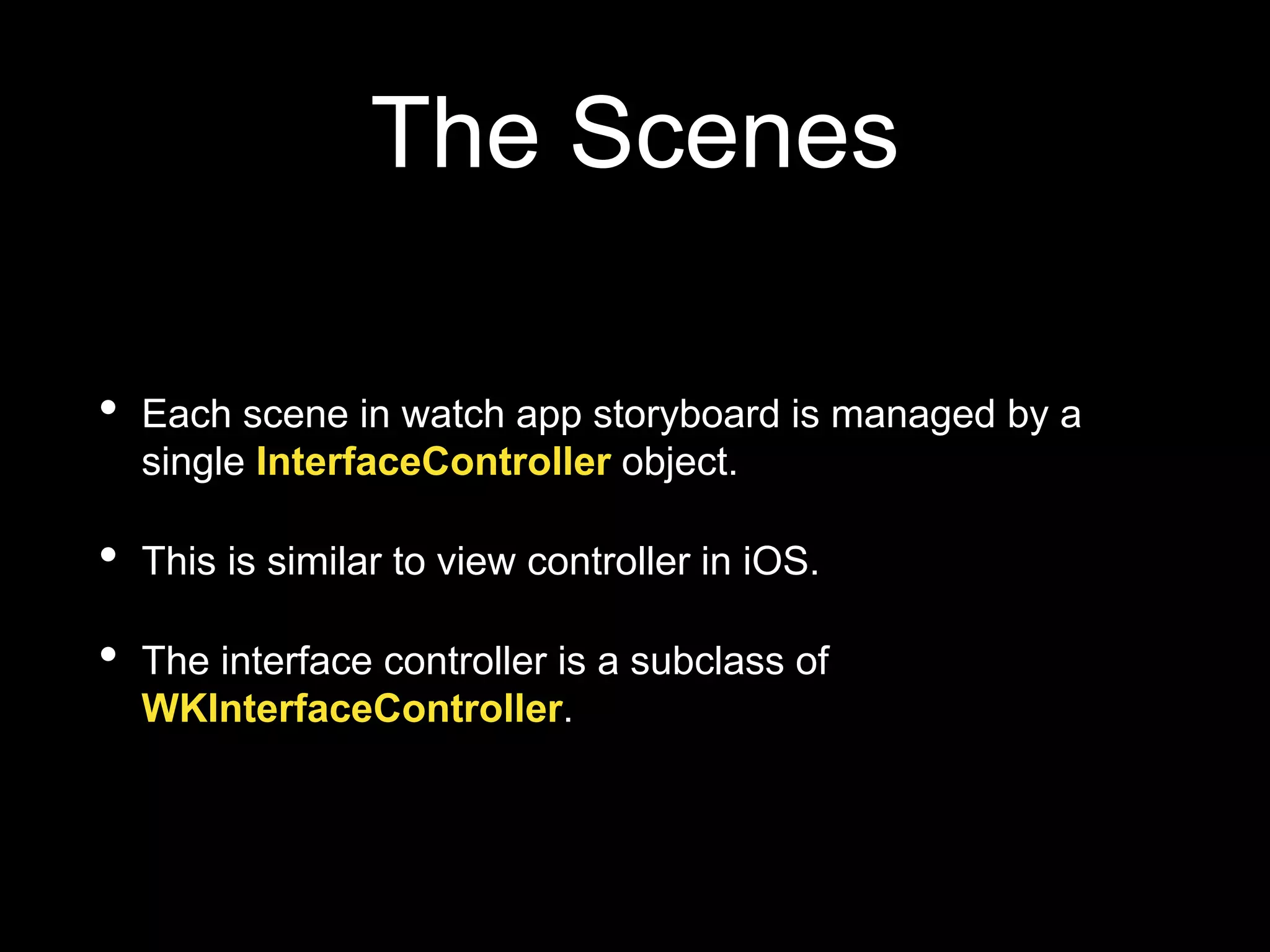 WatchOS Architecture | PPTX | Operating Systems | Computer Software and Applications