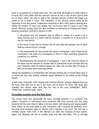 Watch-keeping systems on-board Ships or at Shore | DOCX