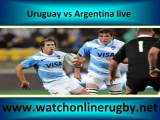 Watch uruguay vs argentina south american championship live streaming | PPT