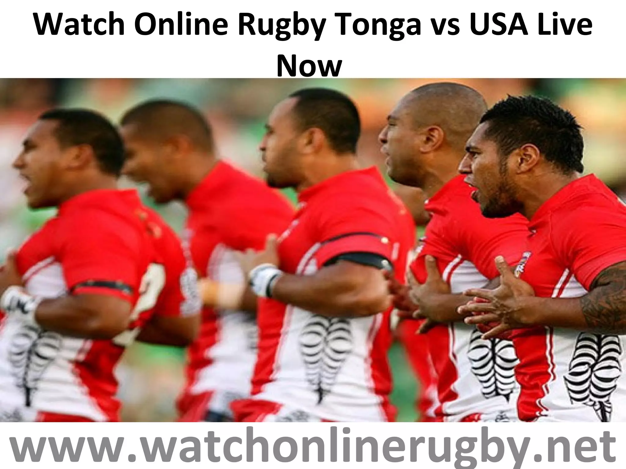 Watch us vs tonga now | PPT