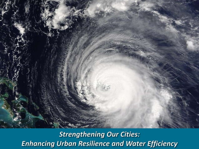 Xylem WATEC Keynote: Strengthening Our Cities - Enhancing Urban ...