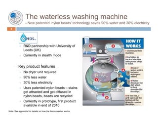 Wateless washer launch | PDF