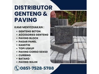 Produksi Cetak Paving Block Kota Malang | PDF