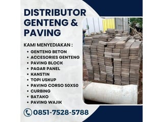 Produksi Harga Pasang Conblock Kota Malang | PDF