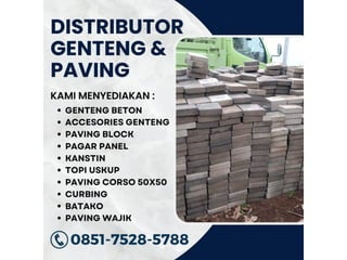 Produksi Bentuk Conblock Melayani Kediri | PDF