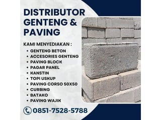 Agen Lapangan Paving Block Melayani Kediri | PDF