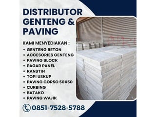Produksi Harga Batu Paving Block Kota Malang | PPT