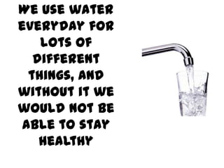 Water Uses | PPTX