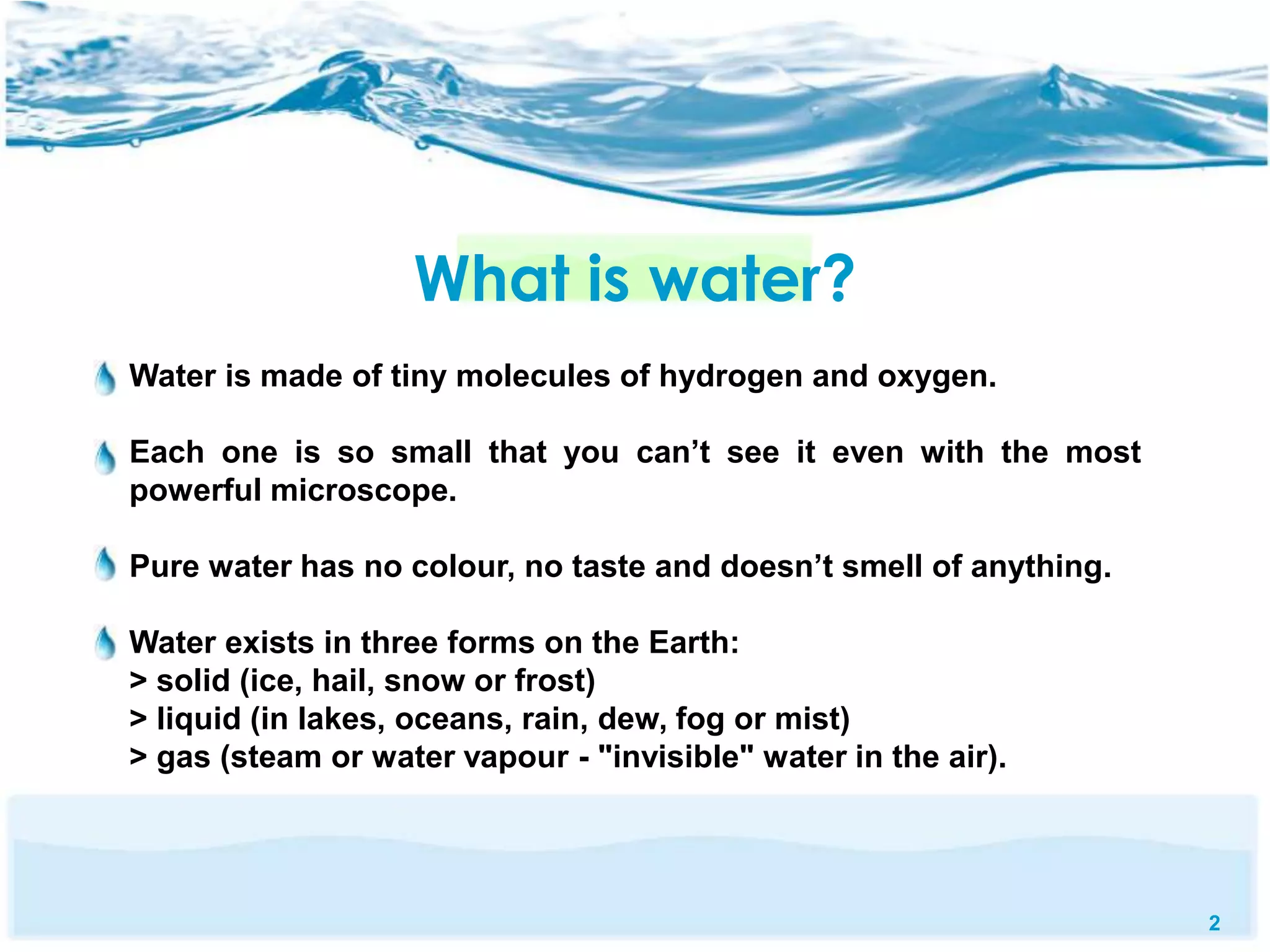Water PPT | PPTX
