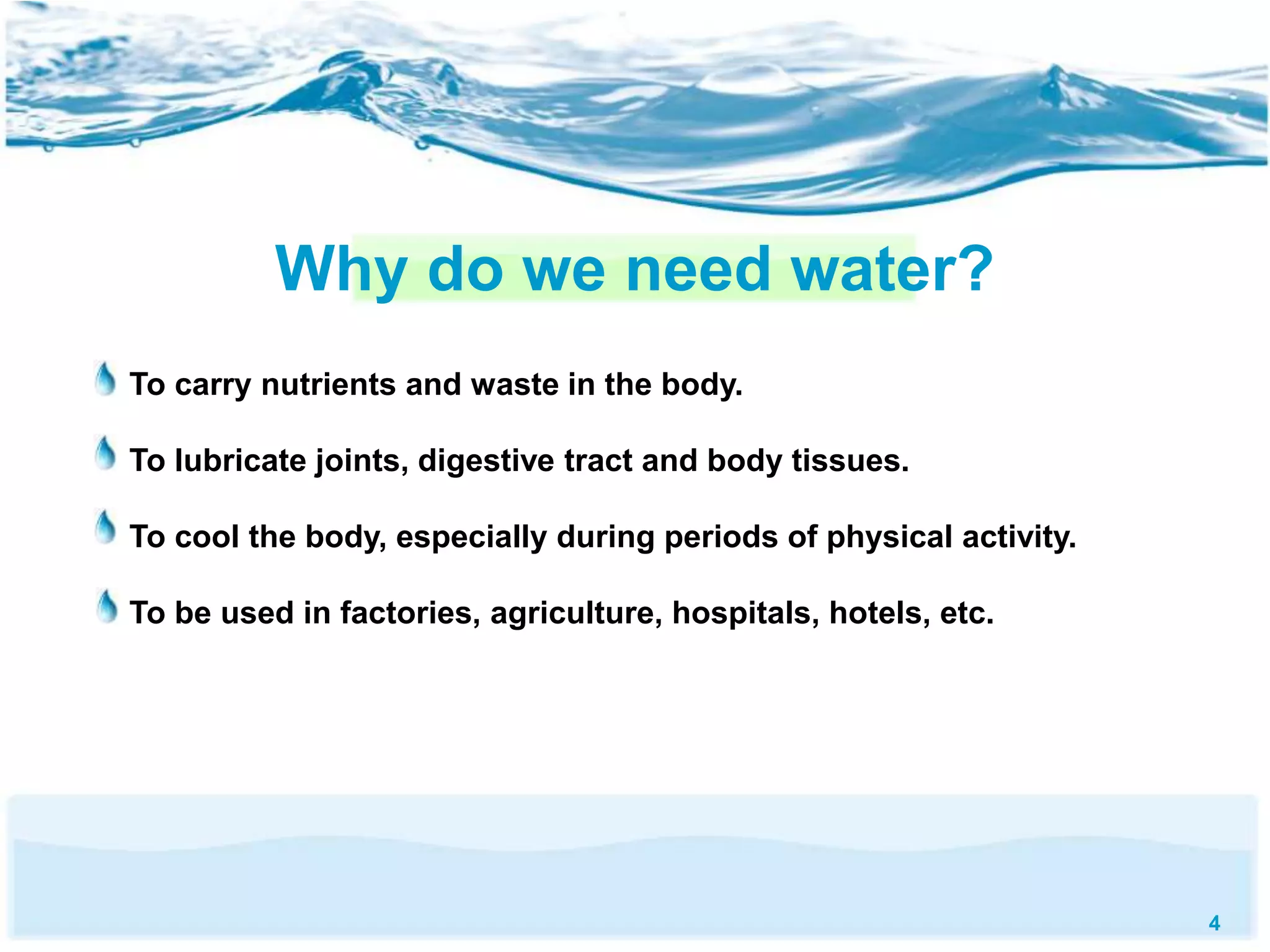 Water PPT | PPTX