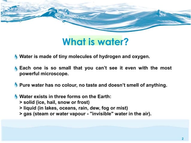 Water PPT | PPTX
