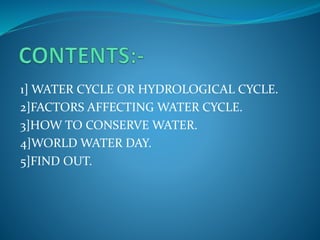 Water | PPTX