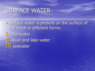 Water | PPT