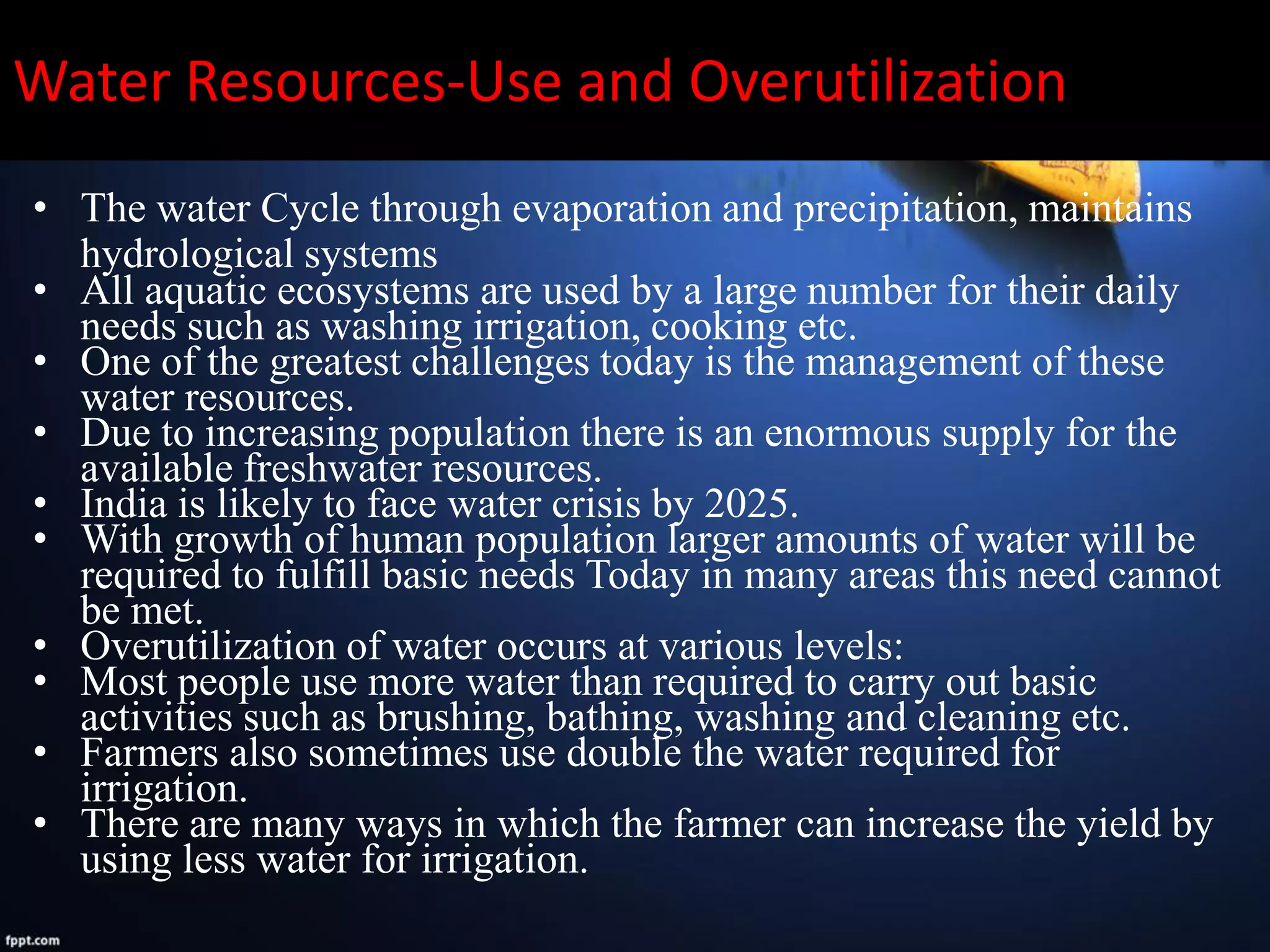 Water resources | PDF