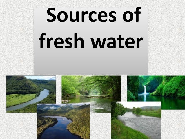 Water resources