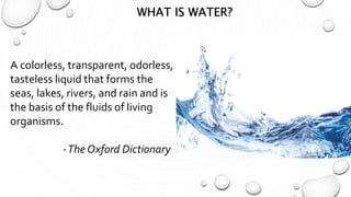 Water | PPTX