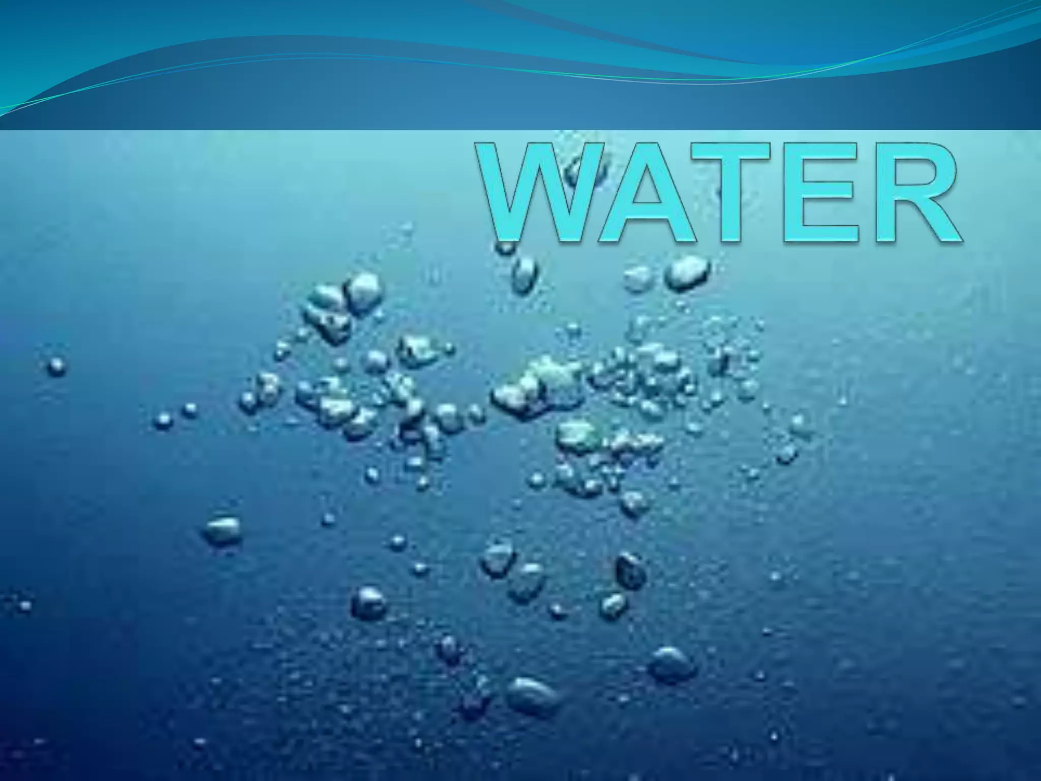 Water. The hydrosphere | PPT